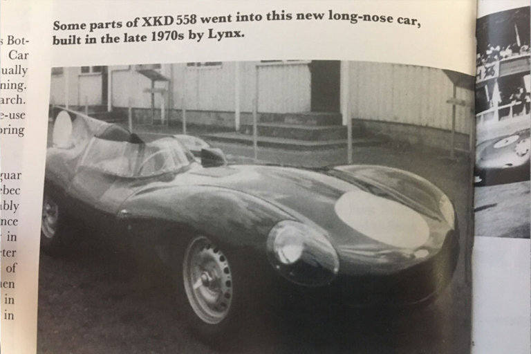 This Jaguar D-Type Bonnet will Help Future Generations - Piston Foundation