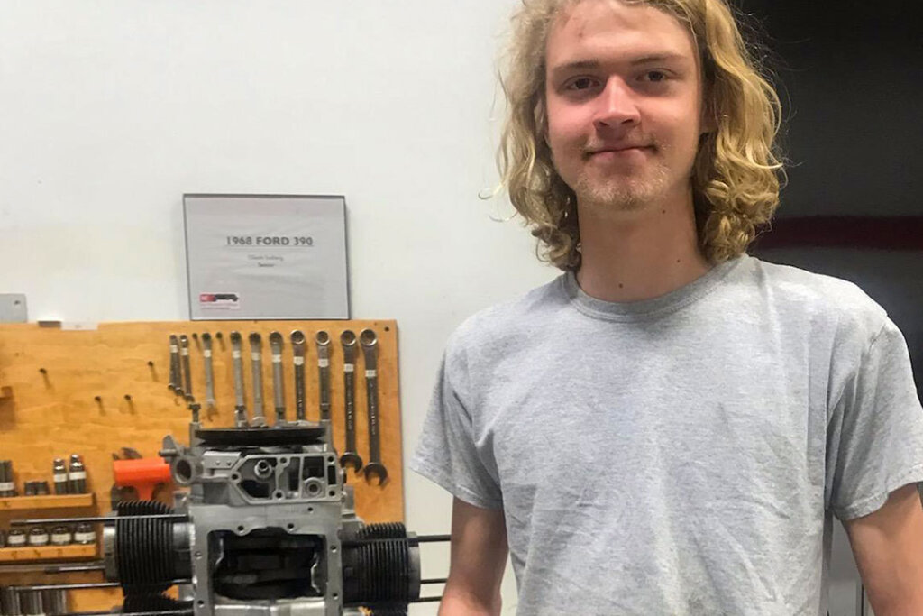 Piston Scholar Ethan Heck Wants In on Everything 'Motorsports'