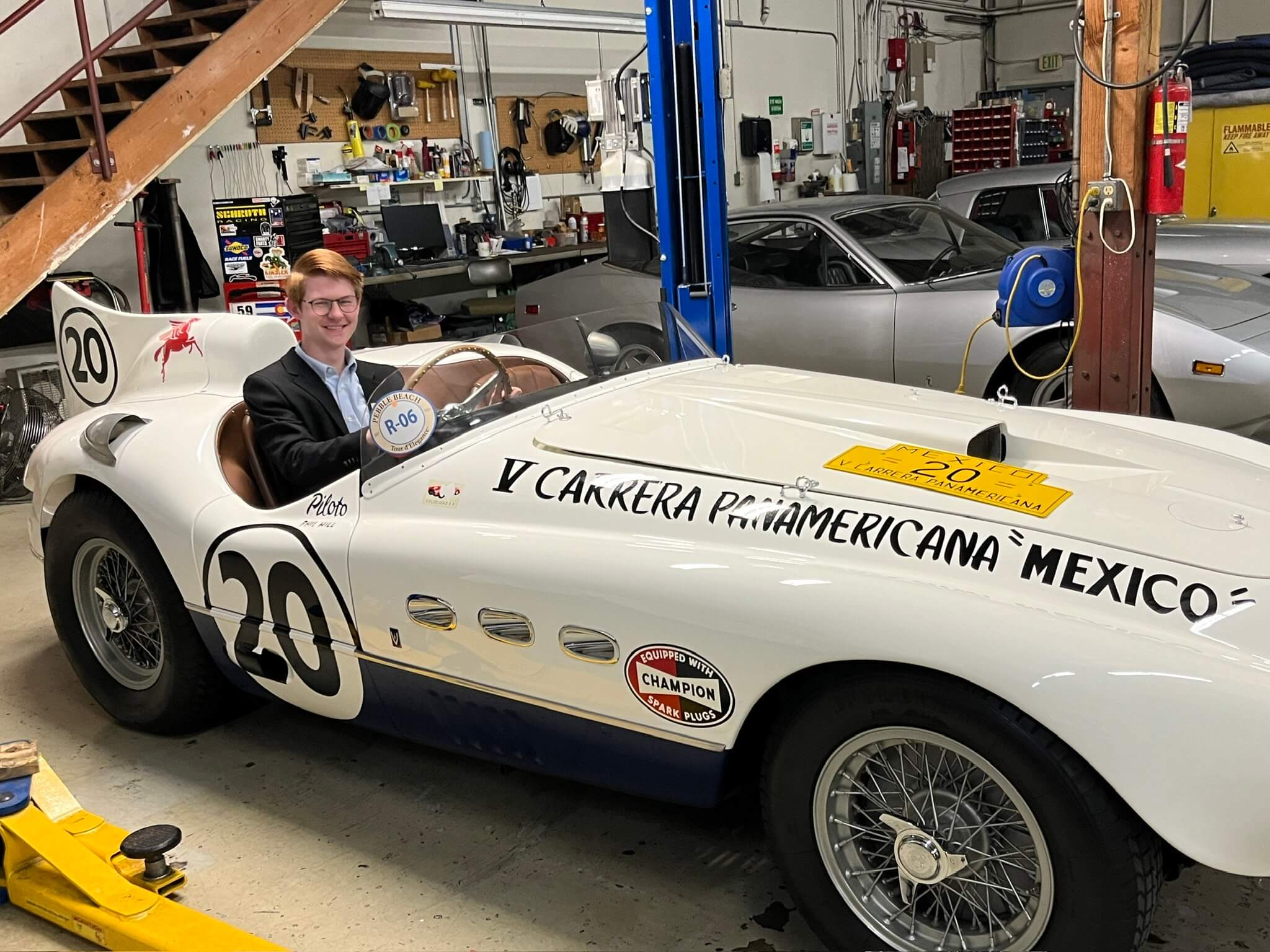 Piston Scholar Sam White Takes to Car Collection Management